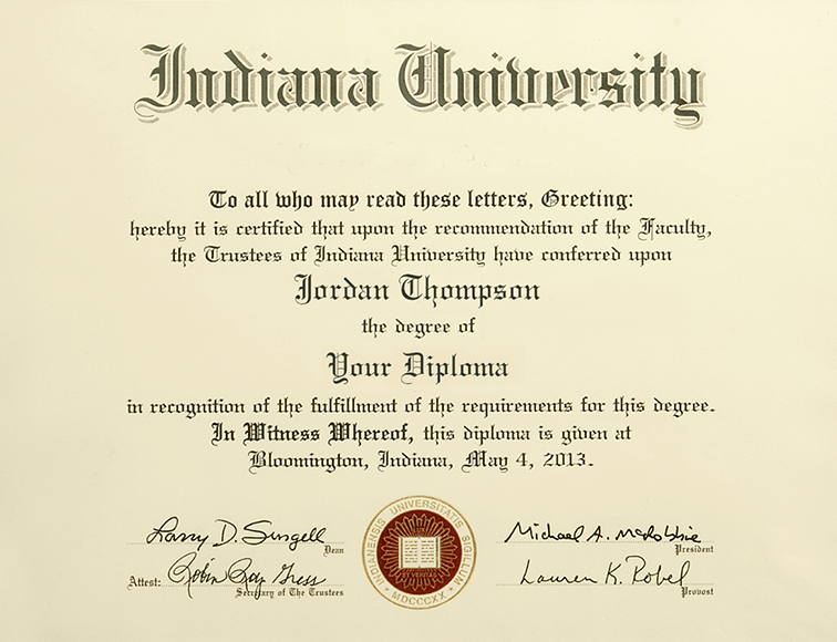 Diploma General De Indiana En Las Escuelas