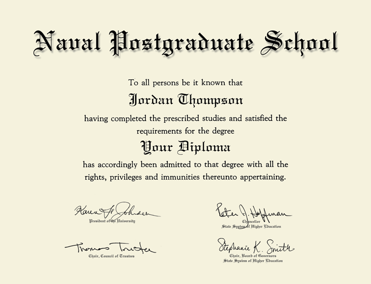 Navalpostgraduate School