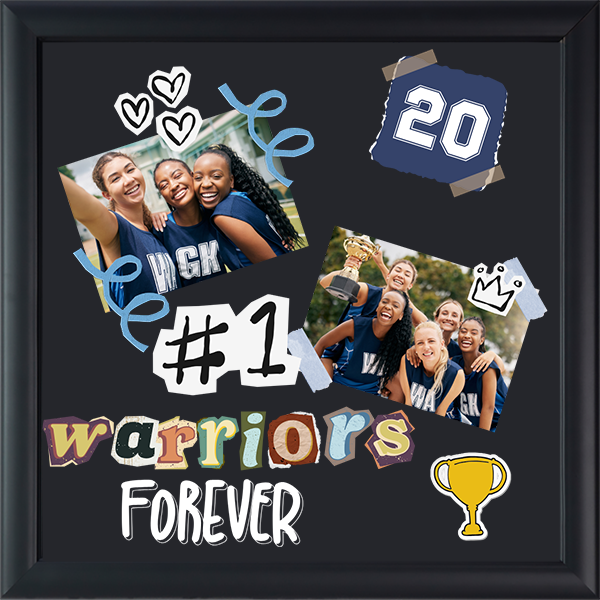 Sports Shadow Box Frame - Custom Frames
