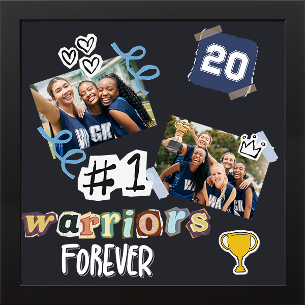 Sports Shadow Box Frame - Custom Frames