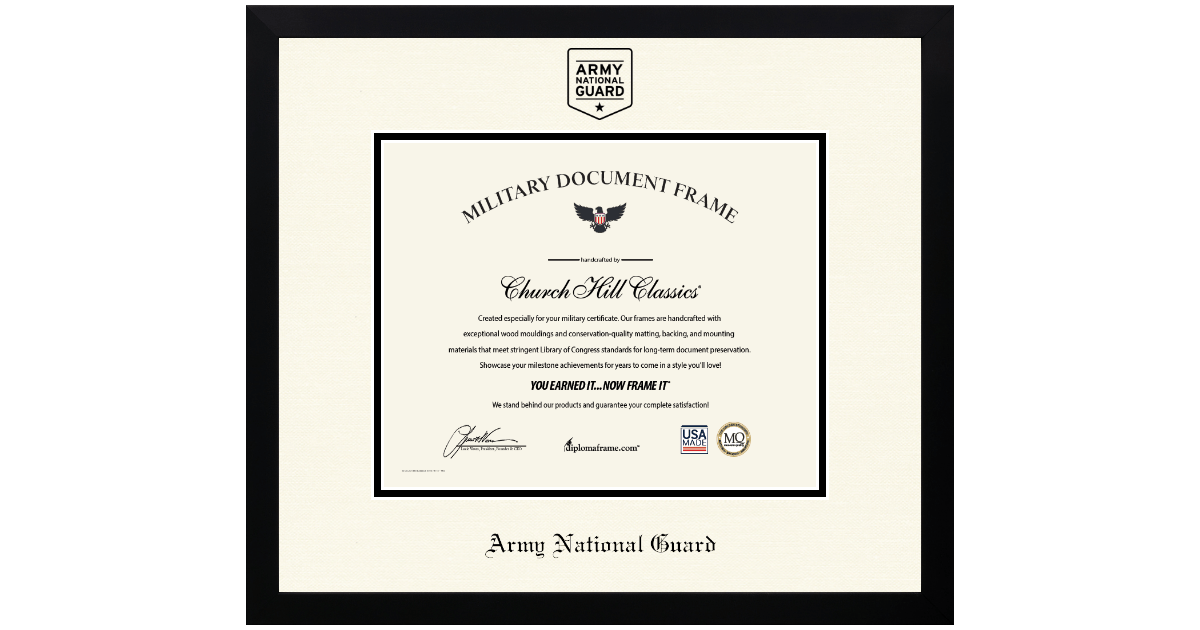 Army National Guard Frames & Gifts | militaryframes.com